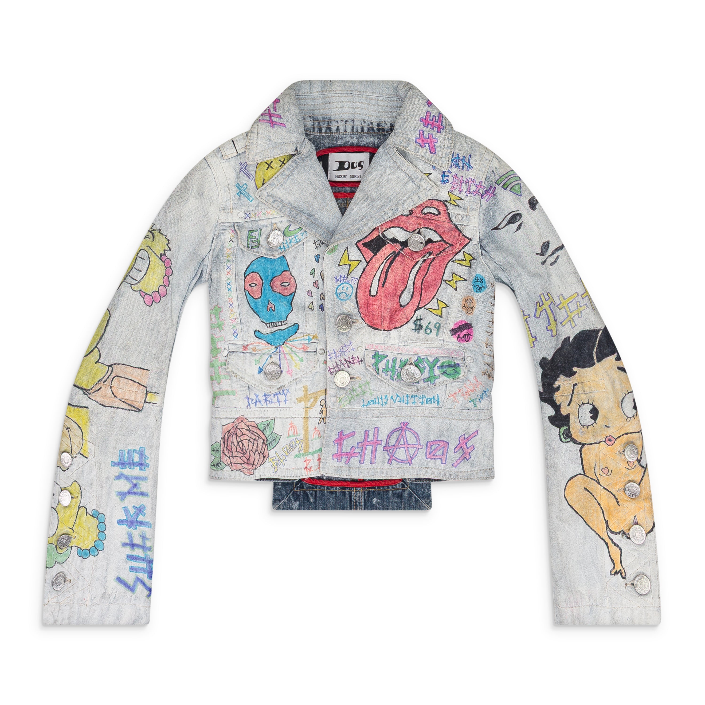 MULTICOLOR DENIM JACKET – 1nventory